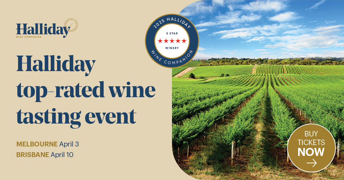 Halliday top-rated wine tasting event