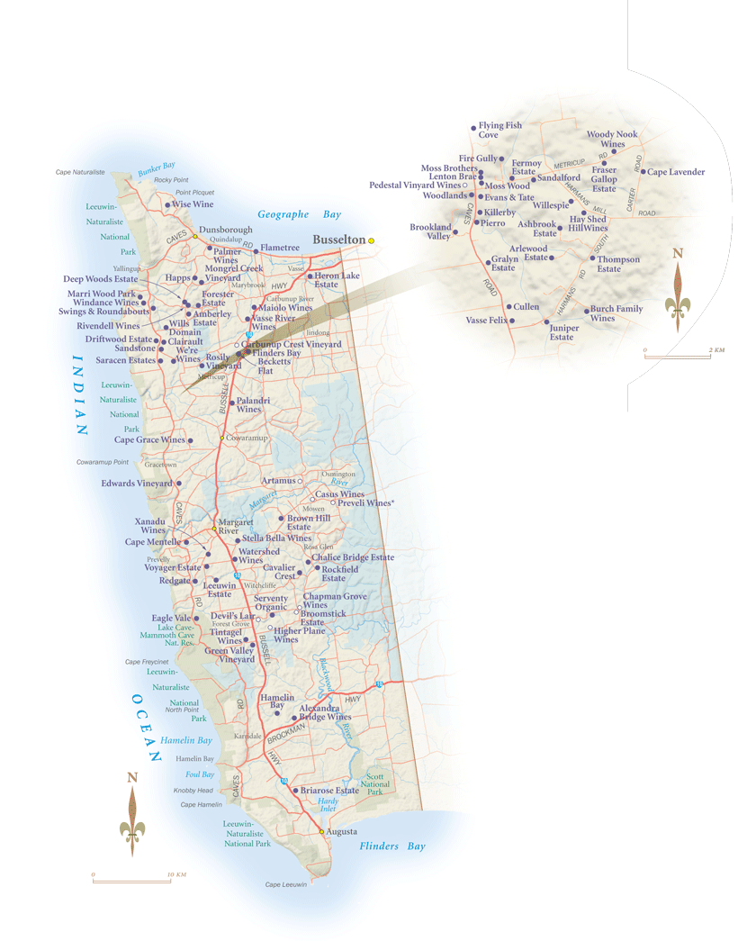 Margaret River Wineries | Margaret River Wine | Australian Wine Companion