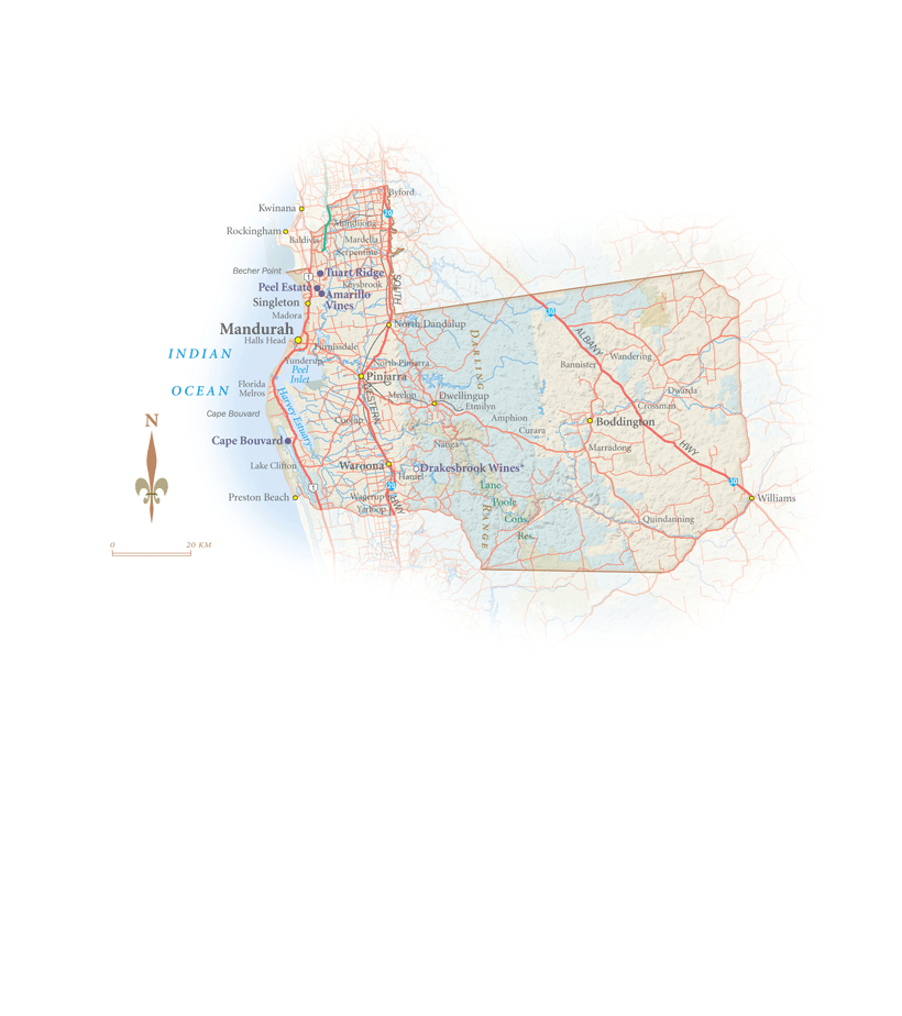 Peel Wineries | Peel Wine | Australian Wine Companion